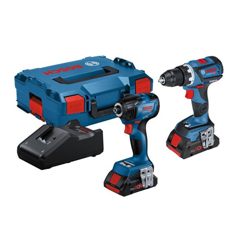 Bosch GDR 18V-210C + GSB 18V-60C Refurbished Twinpack . Screw Centre ...
