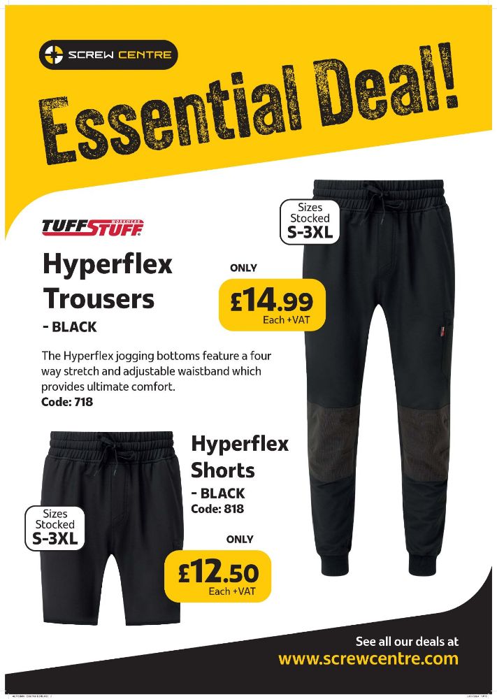 Essential Deals 7. Screw Centre: The Ultimate Source for Screws and Fixings
