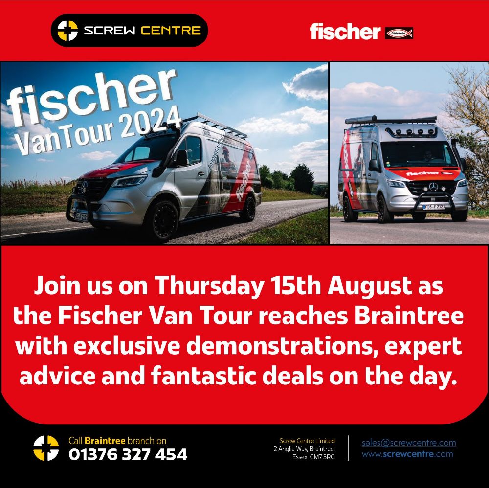 Fischer Van Tour 2024. Screw Centre: The Ultimate Source for Screws and ...